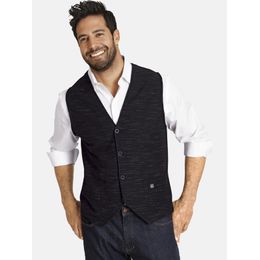 Jan Vanderstorm Herren Sweatweste "Sweatweste AHLMANN", schwarz, Gr. L, Obermaterial: 95% Baumwolle CO. 5% Polyester COOLMAX PES(Coolmax)., Westen