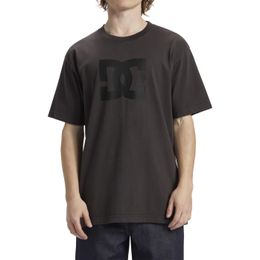 DC Shoes Herren T-Shirt "DC Star Pigment Dye", schwarz, Gr. L, Obermaterial: 75% Baumwolle, 25% Baumwolle;, Shirts