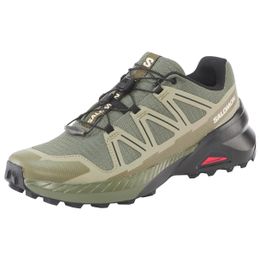 Salomon Damen Trailrunningschuh "SPEEDCROSS PEAK", Gr. 42,5, gr&uuml;n, Synthetik, Textil, Schuhe