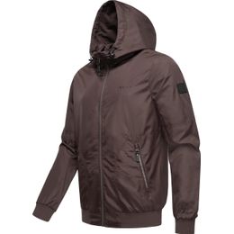 Ragwear Herren Outdoorjacke "Stewie II", braun, Gr. L, Obermaterial: 100% Polyester; Futter: 100% Polyester, Jacken, stylische Herren &Uuml;bergangsjacke