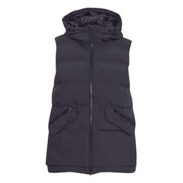 North Bend Damen Steppweste "Steppweste NBPaula", grau, Gr. 40, Obermaterial: 100% Polyester PES., Westen