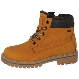 Tom Tailor Mädchen Winterboots, Gr. 31, bunt, Lederimitat, Textil, Schuhe, mit weich abgepolstertem Schaftrand