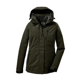 Killtec Damen Outdoorjacke "KOW 140 WMN JCKT", gr&uuml;n, Gr. 48, Obermaterial: 100% Polyester.Futter: 100% Polyester.F&uuml;llung: 100% Polyester, Jacken,