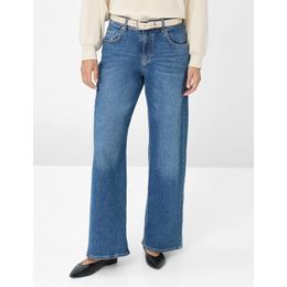 Brax Damen 5-Pocket-Jeans "Style MORGAN", blau, Gr. 20, Denim/Jeans, 58% Baumwolle, 41% Lyocell, 1% Elasthan, Jeans