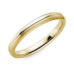 Phoenix PH&Ouml;NIX Damen Trauring "Schmuck Geschenk Partnerring Ehering Goldring", 65, ohne Brillant, Gelbgold 333, 3mmgelbgoldfarben, Gelbgold 333, Fingerringe,