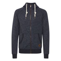 !Solid SOLID Herren Kapuzensweatjacke "Kapuzensweatjacke SDVitu", blau, Gr. S, Obermaterial: 60% Baumwolle CO. 40% Polyester PES., Sweatjacken