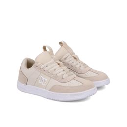 DC Shoes Damen Sneaker "DC Astrix", Gr. 9,5, weiß, 61.35% Leder, 38.65% Synthetikmaterial, Schuhe