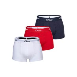 s.Oliver Herren Boxershorts "Boxershort 3er Pack", Gr. XL, bunt, Obermaterial: 92% Baumwolle CO. 8% Elasthan EL., Unterhosen