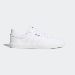 Damen Sneaker "3MC VULC", adidas originals, Gr. 46, wei&szlig;, Synthetik, Textil, Schuhe