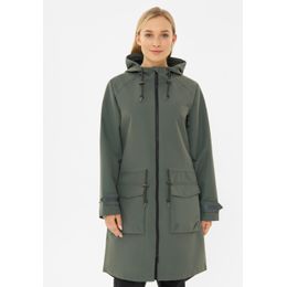 Derbe Damen Funktionsjacke "Phoeby_dog", gr&uuml;n, Gr. 36, Obermaterial: 100% Polyester; Futter: 100% Polyester, Jacken, Hundegadgets, reflektierend,