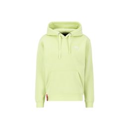 Herren Hoodie "Basic Hoodie SL", gr&uuml;n, Gr. XXXL, Alpha Industries, Obermaterial: 80% Baumwolle, 20% Polyester, Sweatshirts