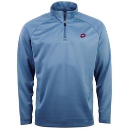 Lotto Herren Sweatshirt, blau, Gr. XXL, unifarben, 100% Polyester, Sweatshirts, - aus atmungsaktivem Interlock Gewebe