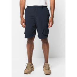 Jack Wolfskin Herren 3/4-Hose "KALAHARI CARGO M", blau, Gr. 58, OBERSTOFF 100% POLYAMID FUTTER 65% POLYESTER, 35% BAUMWOLLE, Hosen