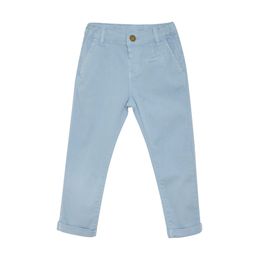 EN FANT Jungen Chinohose "Chinohose ENPants", blau, Gr. 116, Obermaterial: 98% Baumwolle CO. 2% Elasthan EL., Hosen