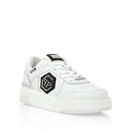 Philipp Plein Damen Sneaker "Predator", Gr. 4101, wei&szlig;, Schuhe