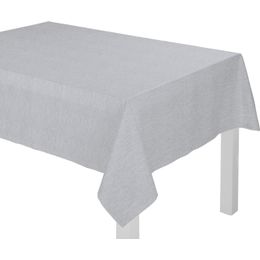 Tischdecke WIRTH, B:85cm L:85cm, grau, Baumwolle, Polyester, Tischdecken, "Torbole"