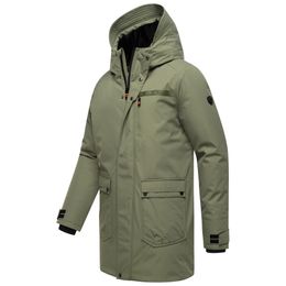 STONE HARBOUR Herren Wintermantel "Netaan XX"olivgr&uuml;n, Gr. M, Obermaterial: 100% Polyester. Innenfutter: 100% Polyester. Wattierung: 100% Polyester.