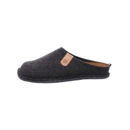 Rohde Herren Hausschuh "Rohde Hausschuhe Filz", Gr. 40, grau, Filz, Schuhe