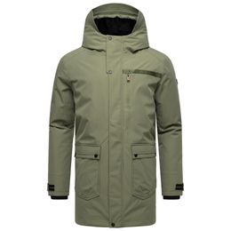 STONE HARBOUR Herren Wintermantel "Netaan XX", gr&uuml;n, Gr. S, Obermaterial: 100% Polyester. Innenfutter: 100% Polyester. Wattierung: 100% Polyester.