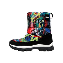 DOGO Damen Snowboots "Nortia Winterboot / Snowboot The Weekend Is Over Damen", Gr. 36, schwarz, Polyurethan, Schuhe, Handgefertigt