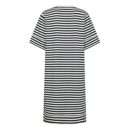 soyaconcept Damen Jerseykleid "Soya Concept Dress SC-BARNI 34"6910c navy combi, Gr. S, Obermaterial: 48% Modal, 48% Polyester, 4% Elasthan, Kleider