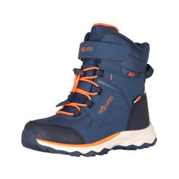 Trollkids Mädchen Winterstiefel "KIDS HAFJELL WINTER BOOTS XT", Gr. 37, orange, Synthetik, Textil, Schuhe, wasserdicht, Klettverschluss,