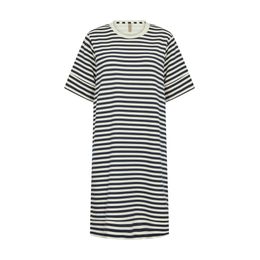 soyaconcept Damen Jerseykleid "Soya Concept Dress SC-BARNI 34"6910c navy combi, Gr. L, Obermaterial: 48% Modal, 48% Polyester, 4% Elasthan, Kleider
