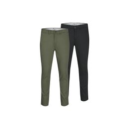 Jack & Jones JACK & JONES Herren Skinny-fit-Jeans "Jeans JPSTMARCO JJDAVE 2PK", schwarz, Gr. 34, Obermaterial: 98% Baumwolle CO. 2% Elasthan EL., Jeans
