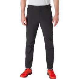 McKINLEY Herren Outdoorhose "He.-Abzipphose Malloy II M", schwarz, Gr. 46, Obermaterial: 90% Polyamid, 10% Elasthan, Hosen