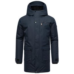 STONE HARBOUR Herren Wintermantel "Netaan XX", blau, Gr. XXL, Obermaterial: 100% Polyester. Innenfutter: 100% Polyester. Wattierung: 100% Polyester.