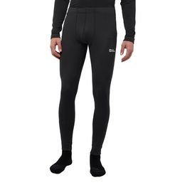 Jack Wolfskin Thermoleggings "INFINITE WARM PANTS M", schwarz, Gr. M, Oberstoff: 92% Polyester, 8% Elastan, Hosen