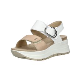 IGI&CO IGI & CO Damen Keilsandalette "IGI & CO Sandalen Leder", Gr. 40, wei&szlig;, Leder, Schuhe