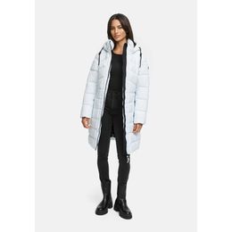 Marikoo Damen Winterjacke "Kaltn&auml;schen", blau, Gr. L, Obermaterial: 100% Polyester. Futter: 100% Polyester. Wattierung: 100% Polyester. &Auml;rmelfutter: