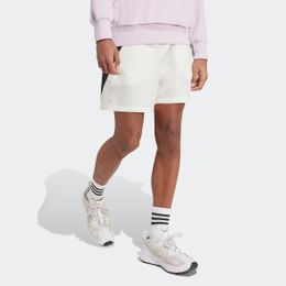Herren Shorts "M STADIUM SHO", wei&szlig;, Gr. S, adidas Sportswear, Obermaterial: 100% Polyester, Hosen