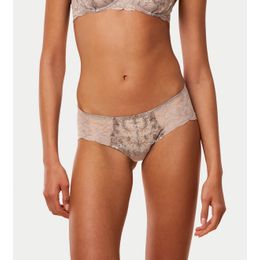 Triumph Damen Hipster "Sensual Spotlight", Gr. 42, beige, Spitze, Obermaterial: 81% Polyamid, 18% Elasthan, 1% Polyester. T&uuml;ll: 80% Polyamid, 20%