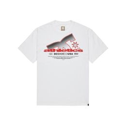 DC Shoes Herren T-Shirt "Slathletic", wei&szlig;, Gr. XL, 75% Baumwolle, 25% Baumwolle, Shirts