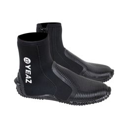 YEAZ Damen Neoprenschuh "Neoprenschuhe NEOBOOTS", Gr. 44, schwarz, Obermaterial: 85% Neopren neoprene. 10% Gummi rubber. 5% Nylon NY., Schuhe