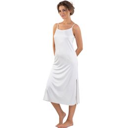 Nina von C. Damen Neglig&eacute; "Neglig&eacute; Elegance", Gr. 50, wei&szlig;, Obermaterial: 81% Viskose CV. 19% Polyester PES., Kleider