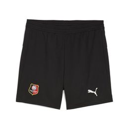 Puma M&auml;dchen Sporthose "Stade Rennais FC 25/26 Shorts Jugendliche", schwarz, Gr. 164, unifarben, Obermaterial: 100% Polyester, Hosen