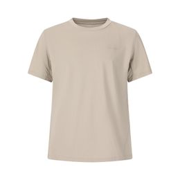 Endurance Jungen Funktionsshirt "Nane"beige, Gr. 152, unifarben, 90% Polyester, 10% Elasthan, Shirts, mit ventilierenden Mesh-Eins&auml;tzen