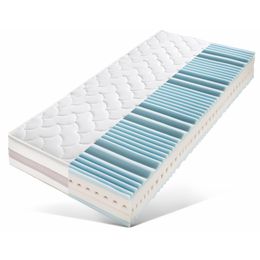 Gelschaummatratze, B:160cm H:26cm L:200cm, wei&szlig;, Hn8 SCHLAFSYSTEME, Bezug: 100% Polyester, Matratzen, "Dynamic Gel CS", optimale K&ouml;rperunterst&uuml;tzung