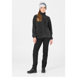 WHISTLER Damen Fleecejacke "Matra", grau, Gr. 50, unifarben, 100% Polyester, Jacken, mit stilvollem Muster und kuscheligem Tragegef&uuml;hl