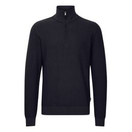 Blend Herren Troyer "Troyer BHPullover", schwarz, Gr. XXXL, unifarben, Feinstrick, Obermaterial: 100% Baumwolle CO., Pullover