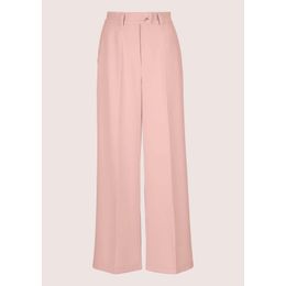 Madeleine Mode MADELEINE Damen Culotte "Culotte-Hose Culotte mit B&uuml;gelfalten"puderros&eacute;, Gr. 40, Obermaterial: 73% Polyester PES. 23% Viskose CV. 4% Elasthan EL.,