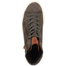 Paul Green Damen Sneaker "Paul Green Sneaker Nubukleder", Gr. 36, grau, Nubukleder, Schuhe