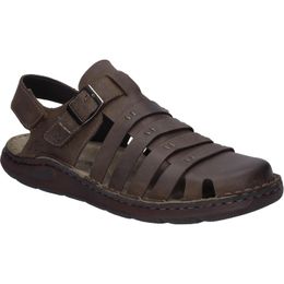 Josef Seibel Herren Sandale "Maverick 21, mocca", Gr. 41mocca, Obermaterial: 100% Rindsleder Leather cow., Schuhe