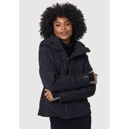 Marikoo Damen Winterjacke "Samuiaa XVI", schwarz, Gr. XXXL, Obermaterial: 100% Polyester; Futter: 100% Polyester; Wattierung: 100% Polyester;