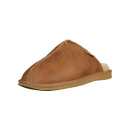 Shepherd Herren Hausschuh "Shepherd Hausschuhe Leder", Gr. 47cognac, Leder, Schuhe