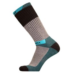 UphillSport Damen Socken "HETTA", Gr. 39, schwarz, 28% Polyamid, 25% Wolle, 11% Polypropylen, 2% Elasthan, mehrfarbig, Socken, mit innovativem