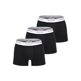 Dsquared2 Herren Boxershorts "Boxershort 3-PACK TRUNK 3er Pack", Gr. S, schwarz, Obermaterial: 94% Baumwolle CO. 6% Elasthan EL., Unterhosen